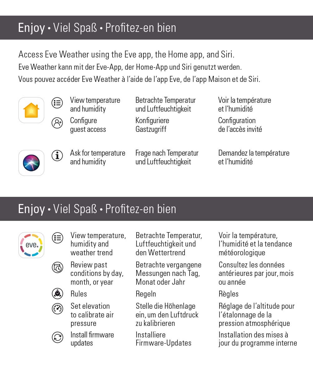 Montageanleitung für Eve Weather - Toplampe.de
